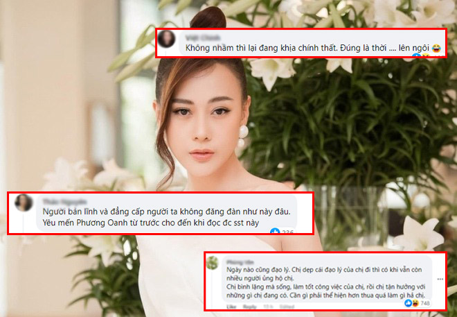 Phương Oanh tiếp tục đăng đàn đạo lý, nghi vấn mỉa mai vợ shark Bình