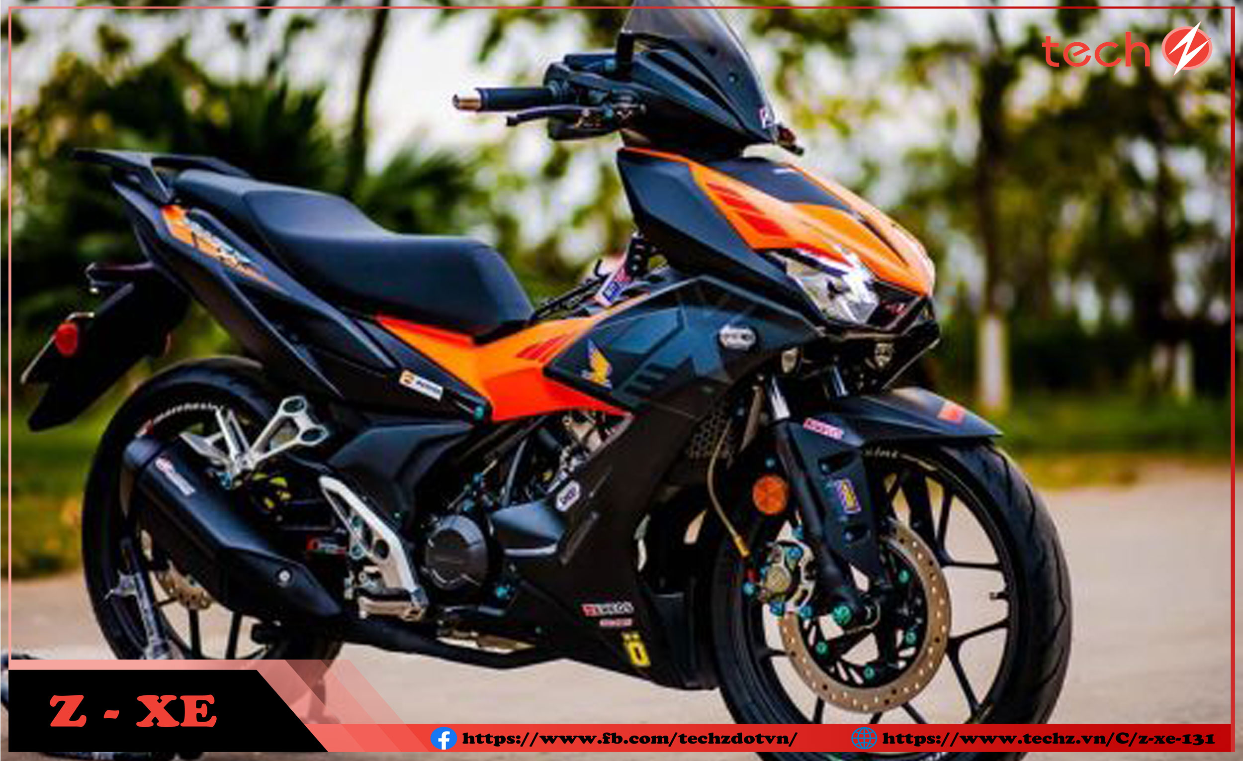 Winner X phiên bản đen cam mới: Diện mạo cực chất đậm chất thể thao