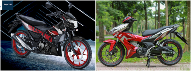 Đàn ông trung niên thích hợp với Suzuki Raider hay Honda Winner X