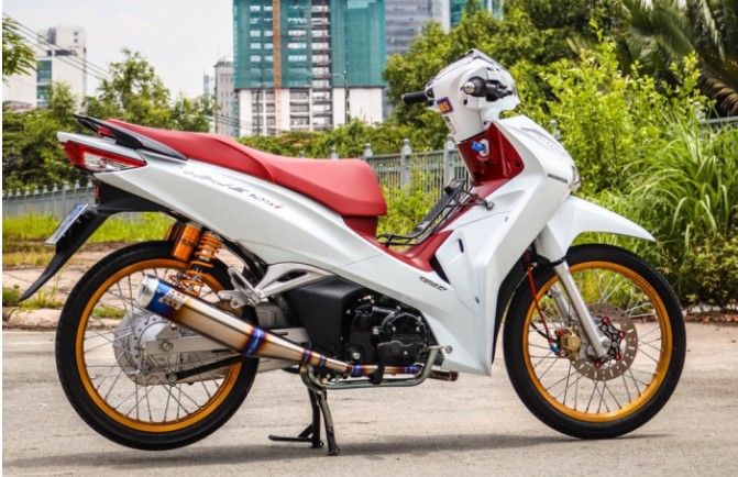 Wave 125i độ chất miễn bàn, lột xác với loạt trang bị khủng