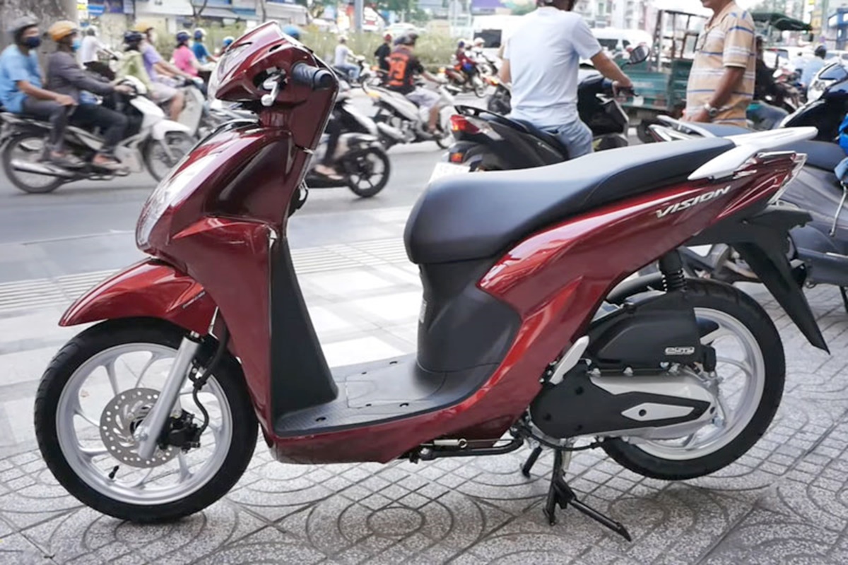 Chi tiết Honda Vision 2021 bản rẻ nhất: Thiết kế đẹp như Honda SH, giá ...