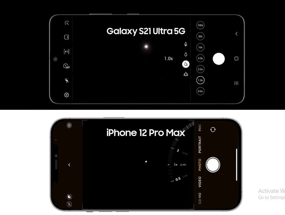 Samsung tung video 'cà khịa' iPhone 12 Pro Max chụp ảnh kém