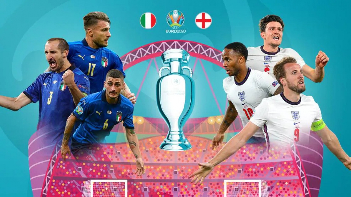 Trực tiếp chung kết EURO 2021 giữa Italia - Anh 2h ngày 12/7: Link VTV ...