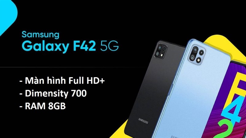 Galaxy F42 5G ra mắt: Màn hình 90Hz, Dimensity 700, giá 6.4 triệu