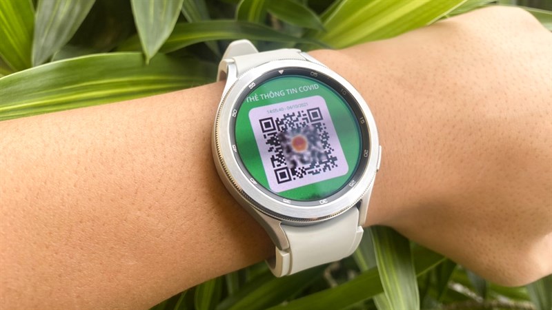 Cách tải mã QR Code từ PC Covid lên smartwatch