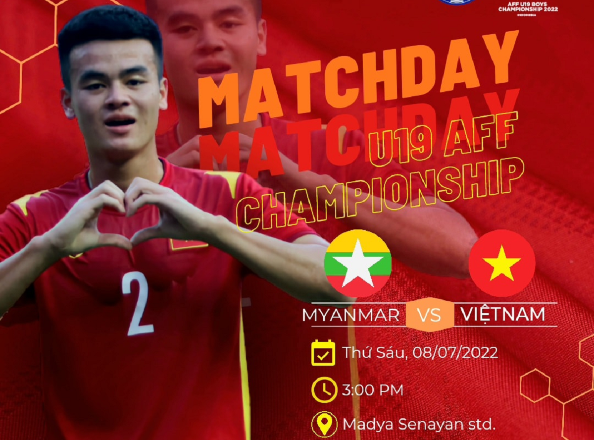 Trực tiếp bóng đá U19 Việt Nam vs U19 Myanmar - U19 Đông Nam Á 2022 ...