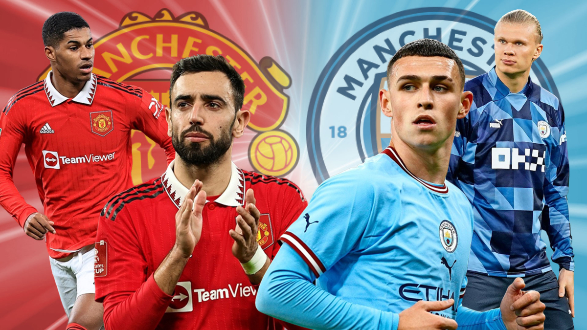 Xem bóng đá trực tuyến MU vs Man City ở đâu, kênh nào? Link xem MU vs ...