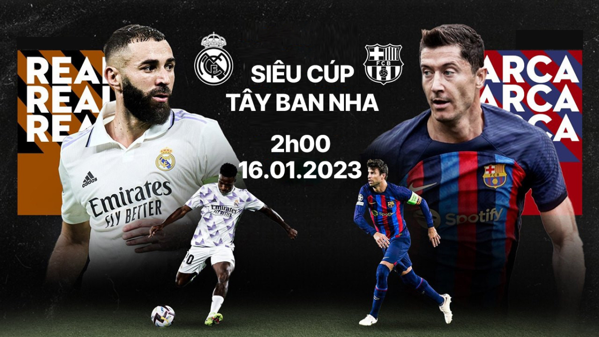 Xem trực tiếp bóng đá Real vs Barca ở đâu, kênh nào?; Link xem Real ...