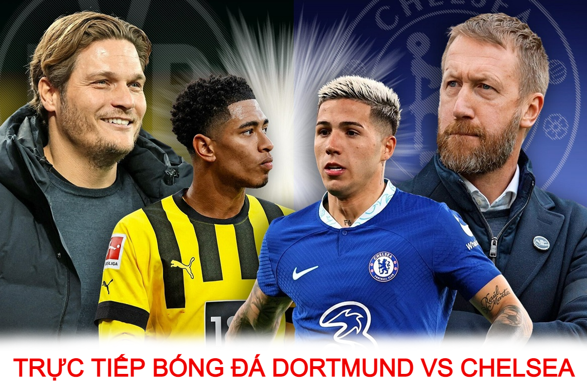 Trực tiếp bóng đá Dortmund vs Chelsea - Vòng 1/8 UEFA Champions League ...