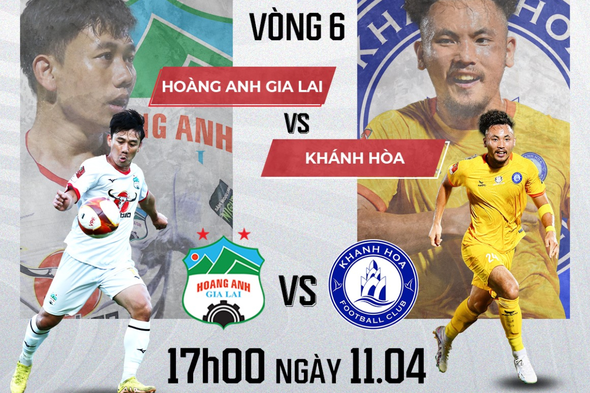 Trực tiếp bóng đá HAGL vs Khánh Hòa - Vòng 6 V.League 2023 - Xem trực tiếp V.League 2023 trên FPT