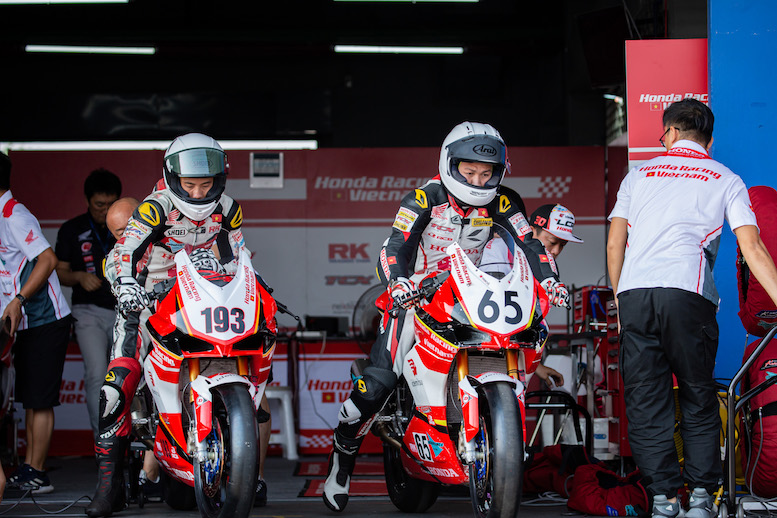 Honda Racing Việt Nam sẵn sàng chinh chiến ở Chặng hai Giải đua Mô tô ...