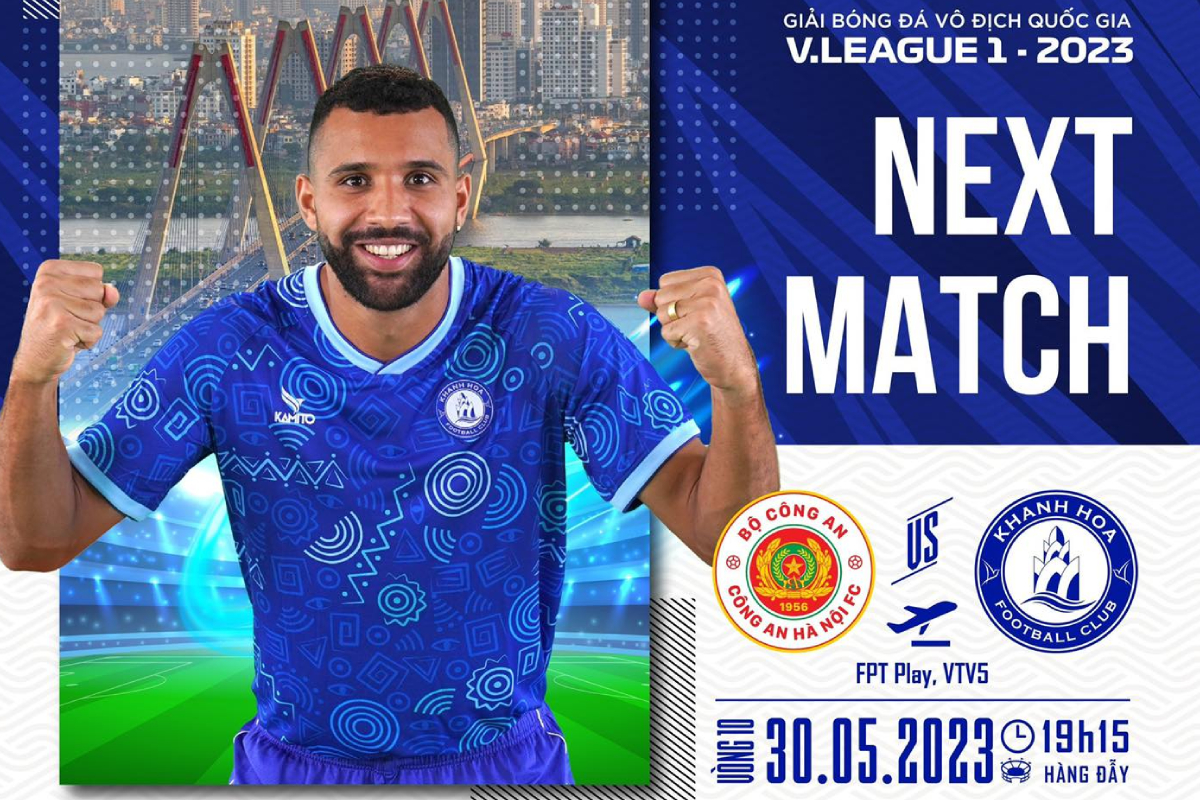 Trực tiếp bóng đá Công an Hà Nội vs Khánh Hòa - Vòng 10 V.League 2023 ...