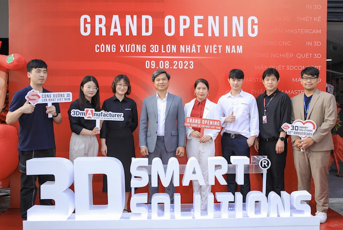 Công xưởng 3D hiện đại bậc nhất Việt Nam của 3D Smart Solutions chính thức vận hành