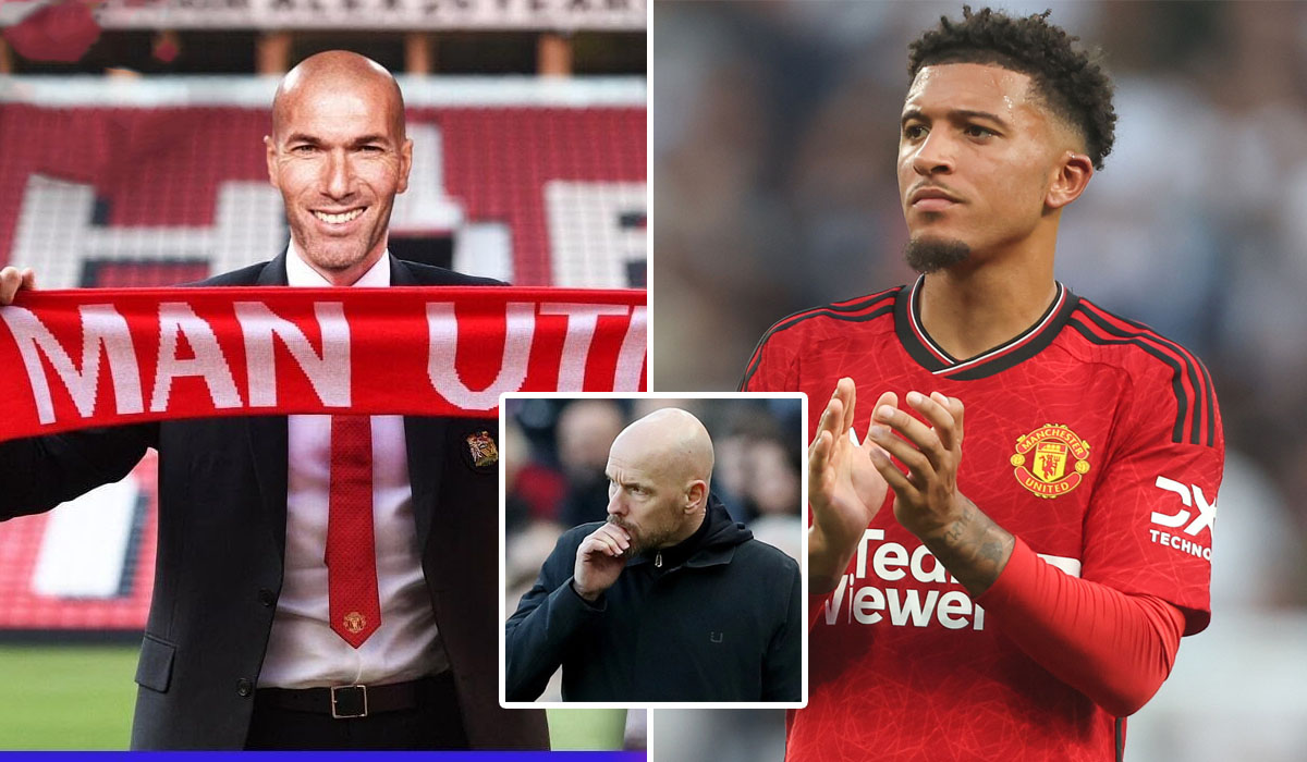 Tin chuyển nhượng tối 8/10: Vụ Zidane thay HLV Ten Hag tại Man Utd ngã ngũ; Sancho cập bến Juventus?
