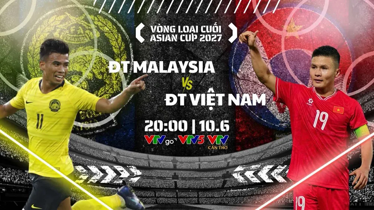 Trực tiếp bóng đá Việt Nam vs Malaysia, 20h ngày 10/6 - Link xem trực ...
