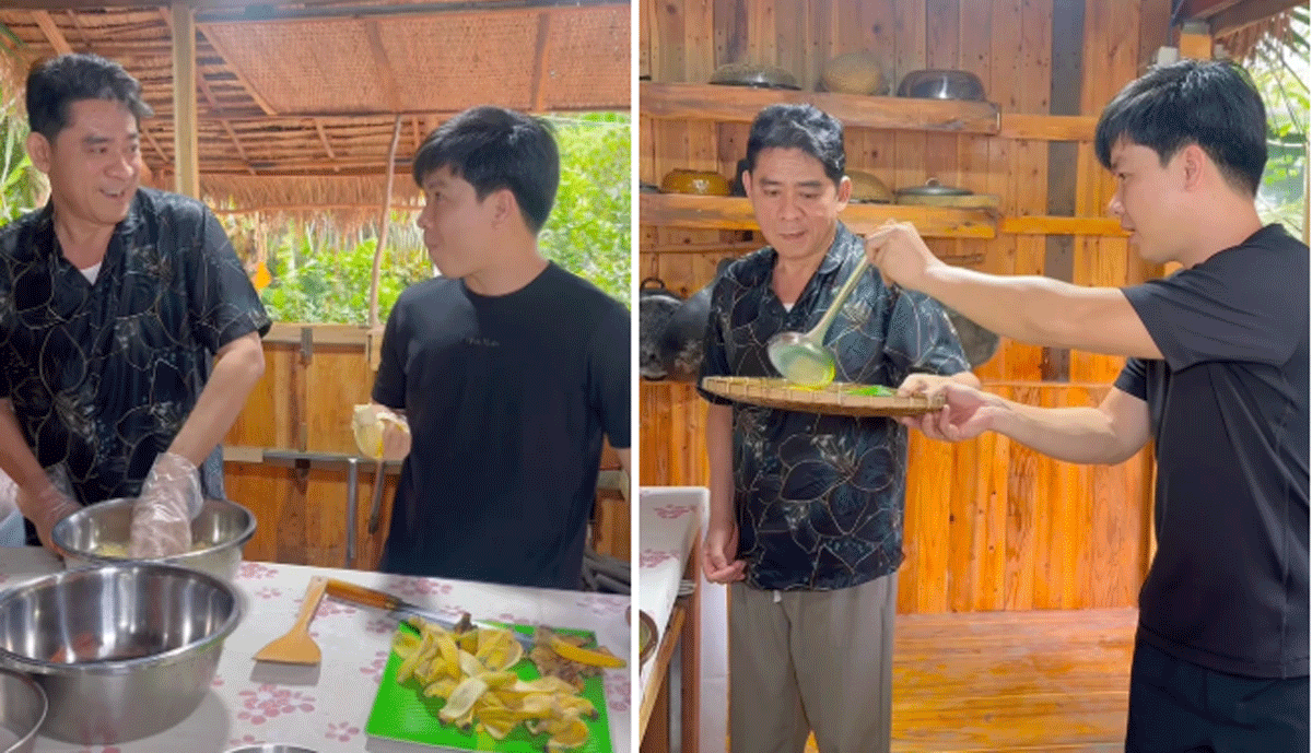 Netizen vui mừng khi diễn viên Huỳnh Anh Tuấn nấu ăn trở lại sau gần 3 tháng điều trị đột quỵ