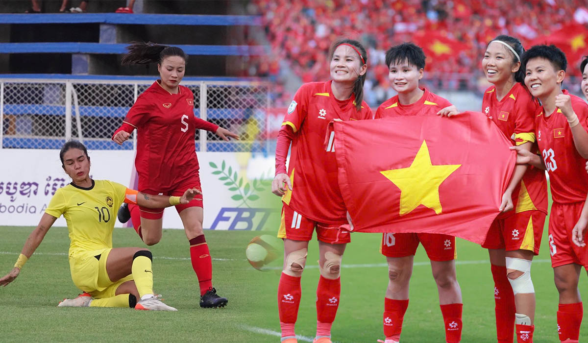 Kết quả bóng đá SEA Games 33: ĐT Việt Nam đại thắng Malaysia, gửi ...