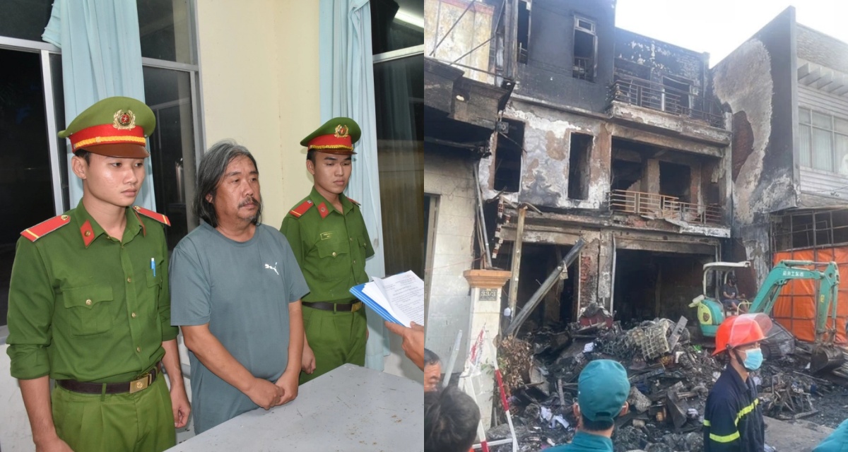 Bắt giữ kẻ đốt nhà khiến cha ruột tử vong, thiệt hại tài sản 5 tỷ, đối ...