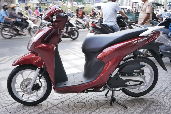 Chi tiết Honda Vision 2021 bản rẻ nhất: Thiết kế đẹp như Honda SH, giá ...