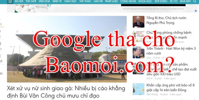 baomoi.com - Baomoi.com dùng cách nào để hồi sinh, xóa án phạt của Google?