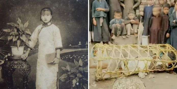 dìm lồng heo - Rùng mình trước bức ảnh hiếm hoi lột tả sự tàn nhẫn của ...